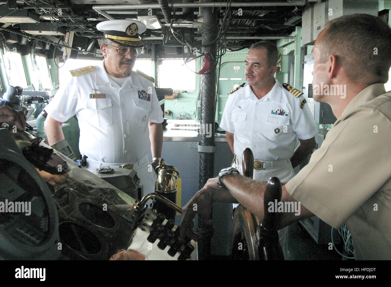 021011-N-3228G-012 Pearl Harbor, Hawaii (Oct. 11, 2002) -- Mexican ...