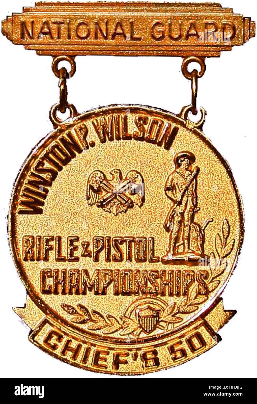 Chiefs 50 marksmanship badge chiefs hi-res stock photography and images ...