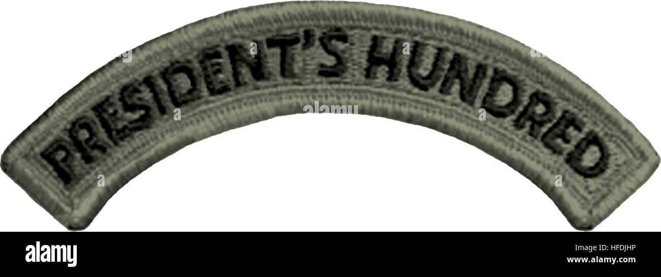 US Army and Air Force Presidents 100 Cloth Tab Stock Photo - Alamy