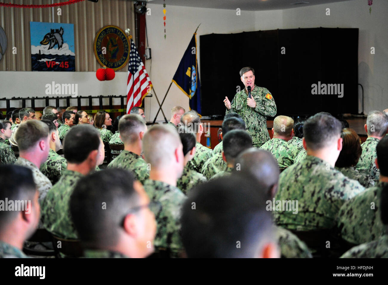 Adm. Mark Ferguson, commander of U.S. Naval Forces Europe-Africa ...