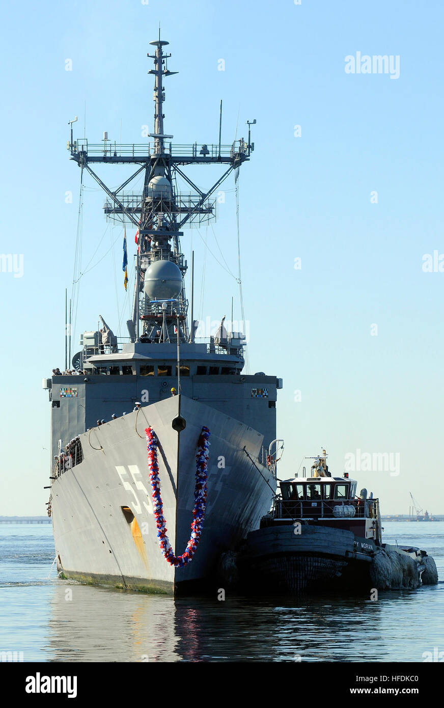 Uss elrod ffg 55 hi-res stock photography and images - Alamy