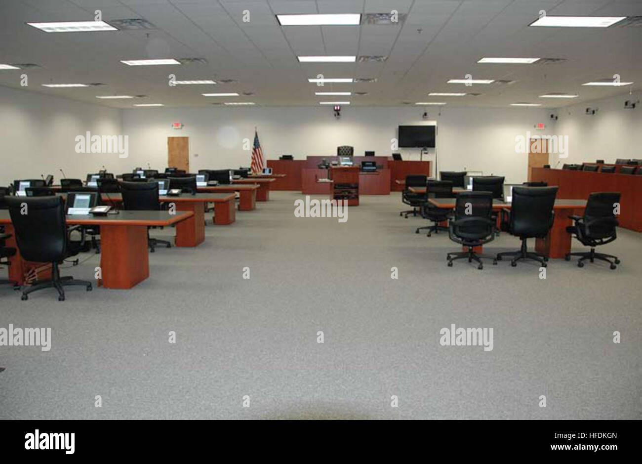 Military court room hi-res stock photography and images - Alamy