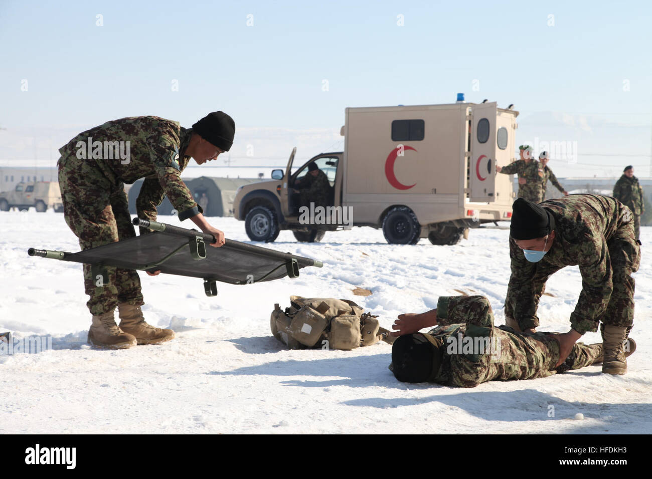 More than 15 members of the German-led Medical Task Force (MTF ...