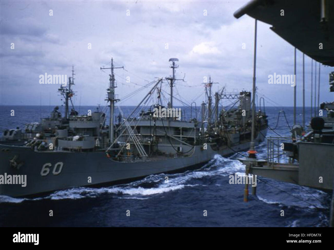 AO-60 1958 from CVA-42 Stock Photo - Alamy