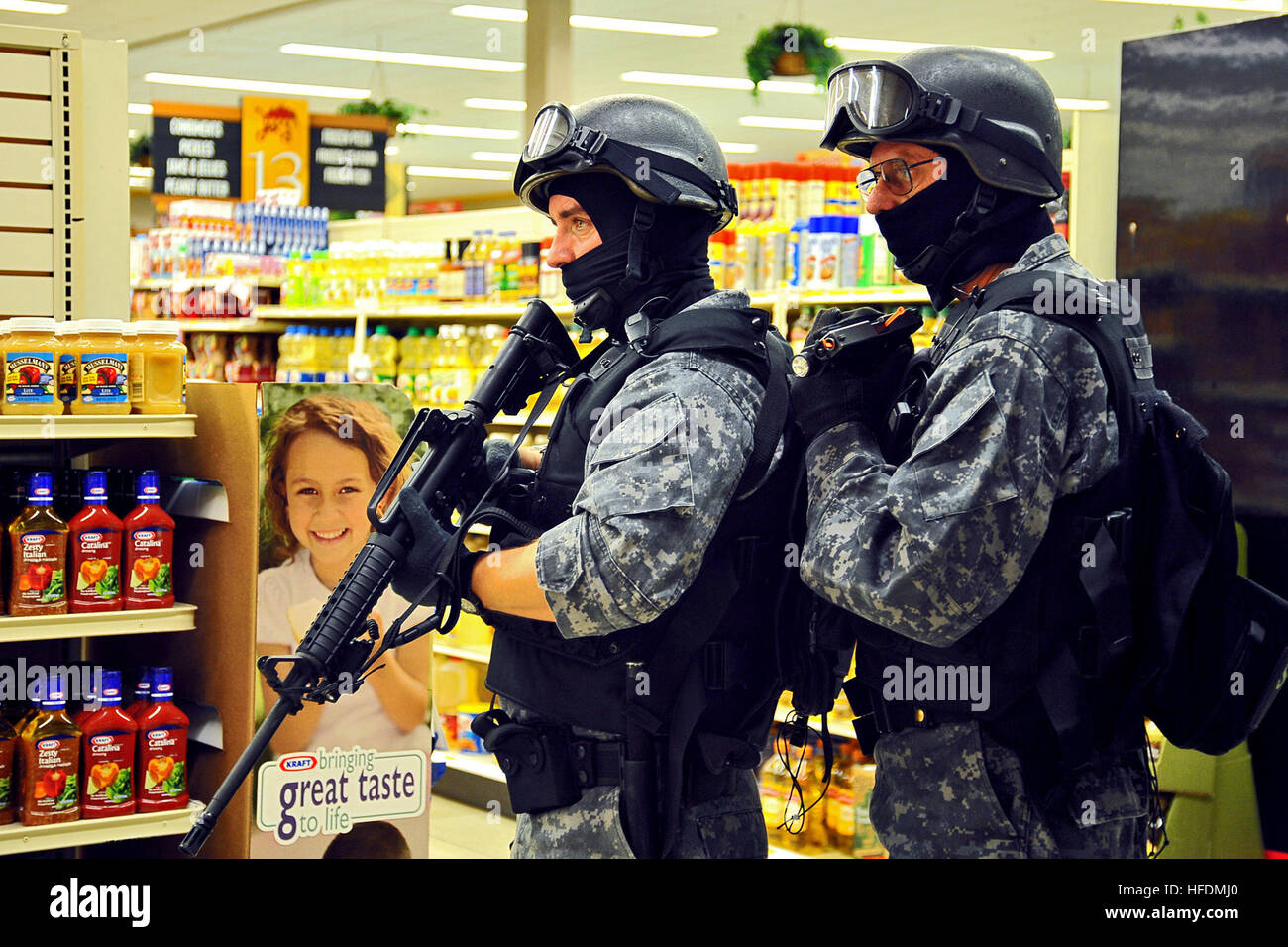 Police Sgt. Brian O'Rourke and Cpl. Drennon, both members of the ...
