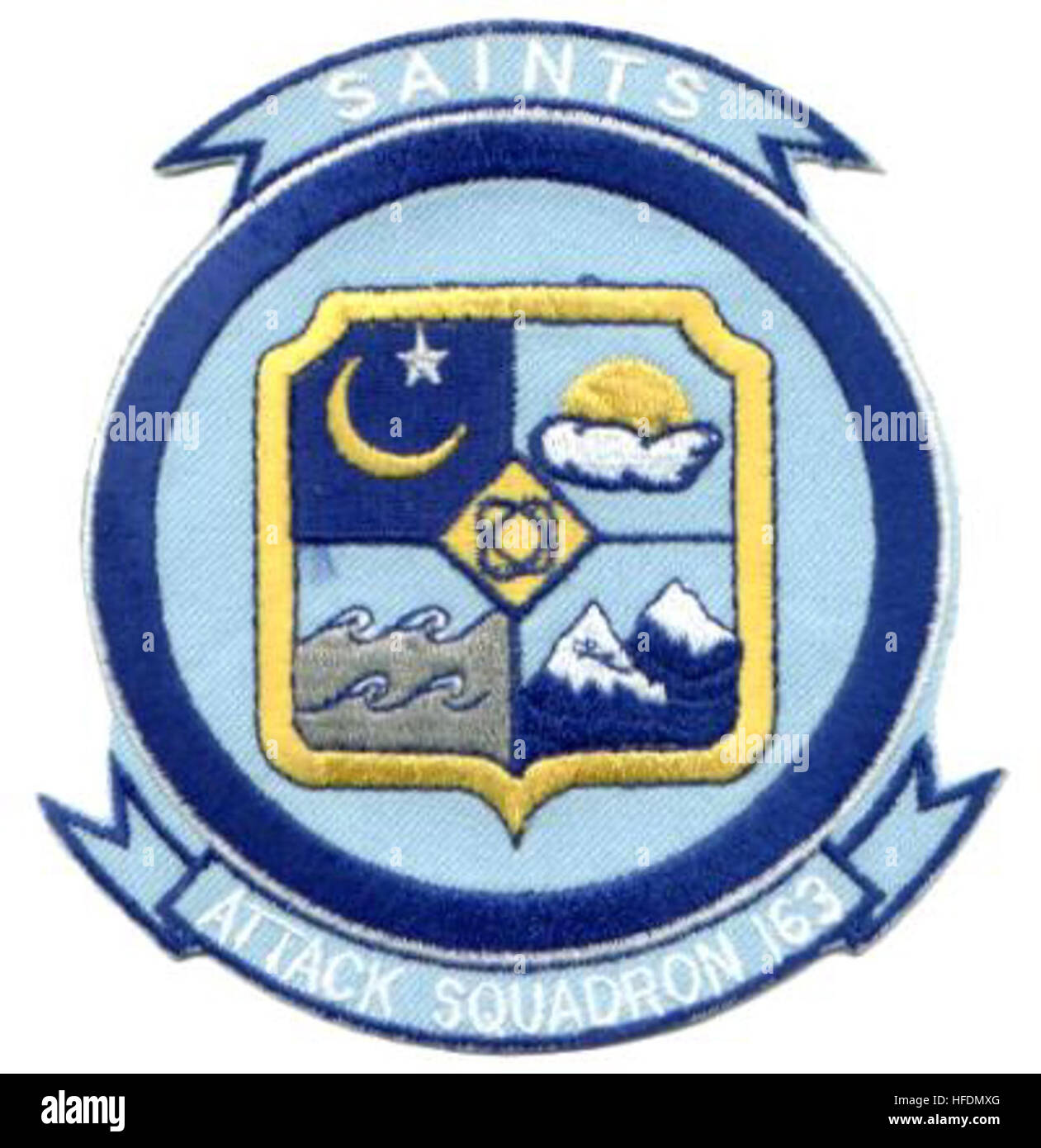 Attack Squadron 163 Insignia (US Navy Stock Photo - Alamy
