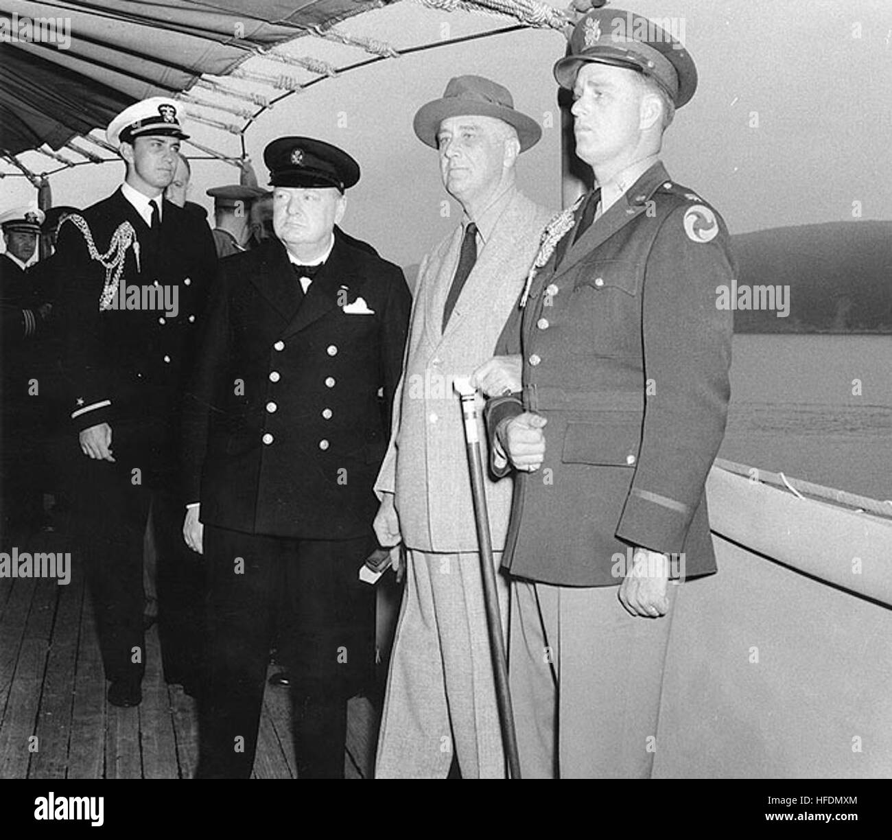 Atlantic charter Black and White Stock Photos & Images - Alamy