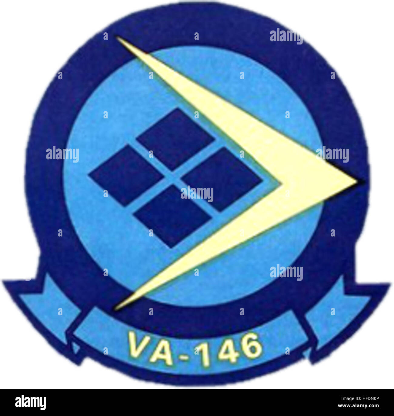 Attack Squadron 146 (US Navy) insignia c1989 Stock Photo - Alamy