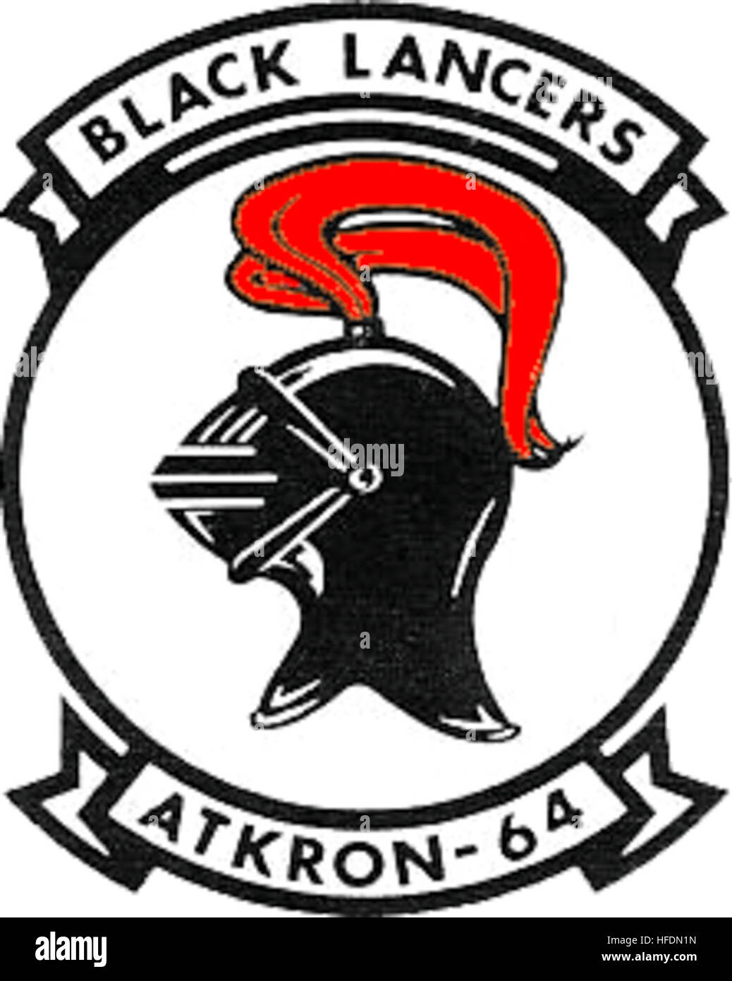 Attack Squadron 64 (US Navy) patch c1960 Stock Photo - Alamy
