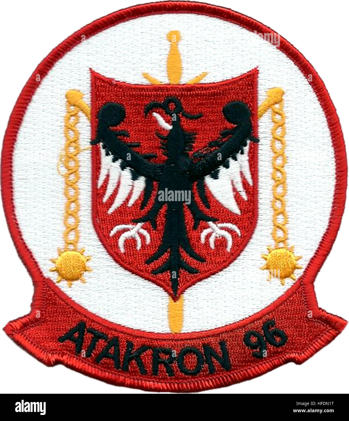 Attack Squadron 96 (United States Navy) insignia 1957 Stock Photo - Alamy