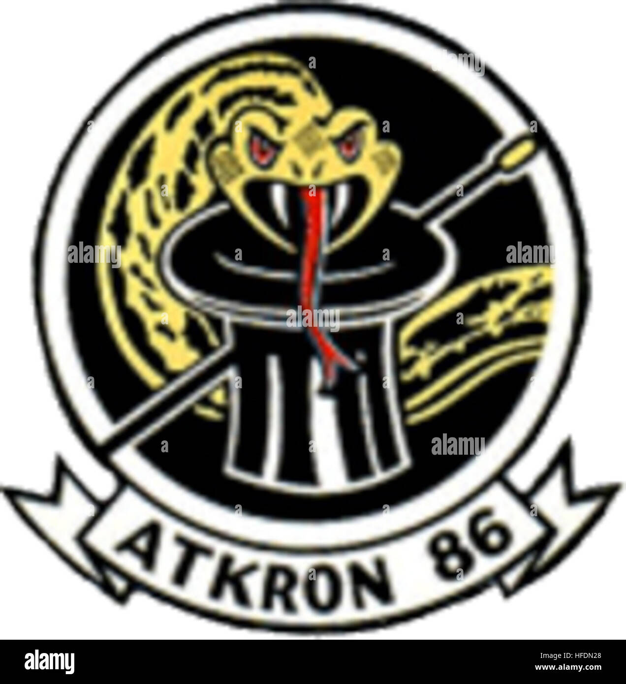 Attack Squadron 86 (US Navy) patch 1954 Stock Photo - Alamy