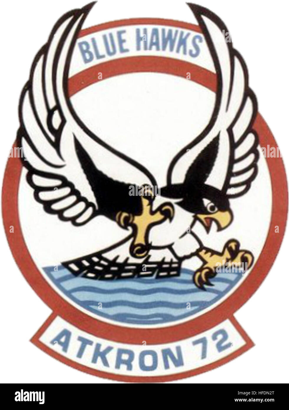 Attack Squadron 72 (US Navy) insignia c1983 Stock Photo - Alamy