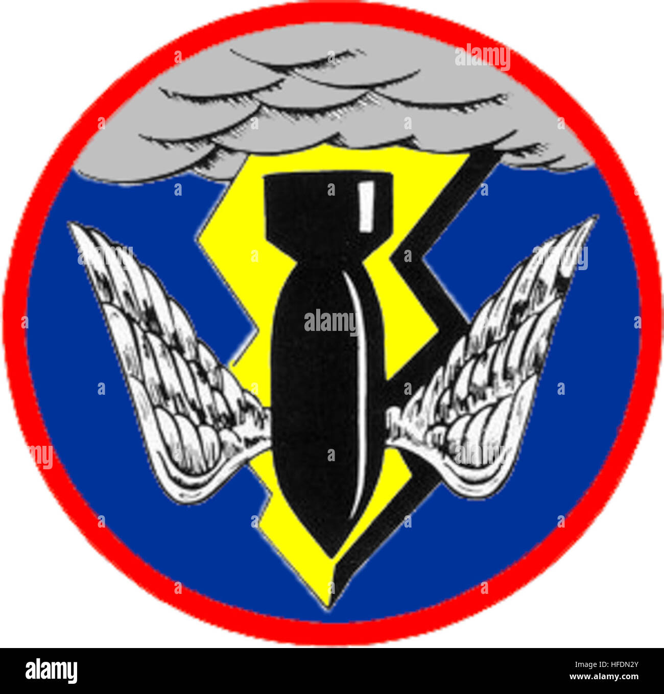 Attack Squadron 85 (US Navy) insignia 1954 Stock Photo - Alamy