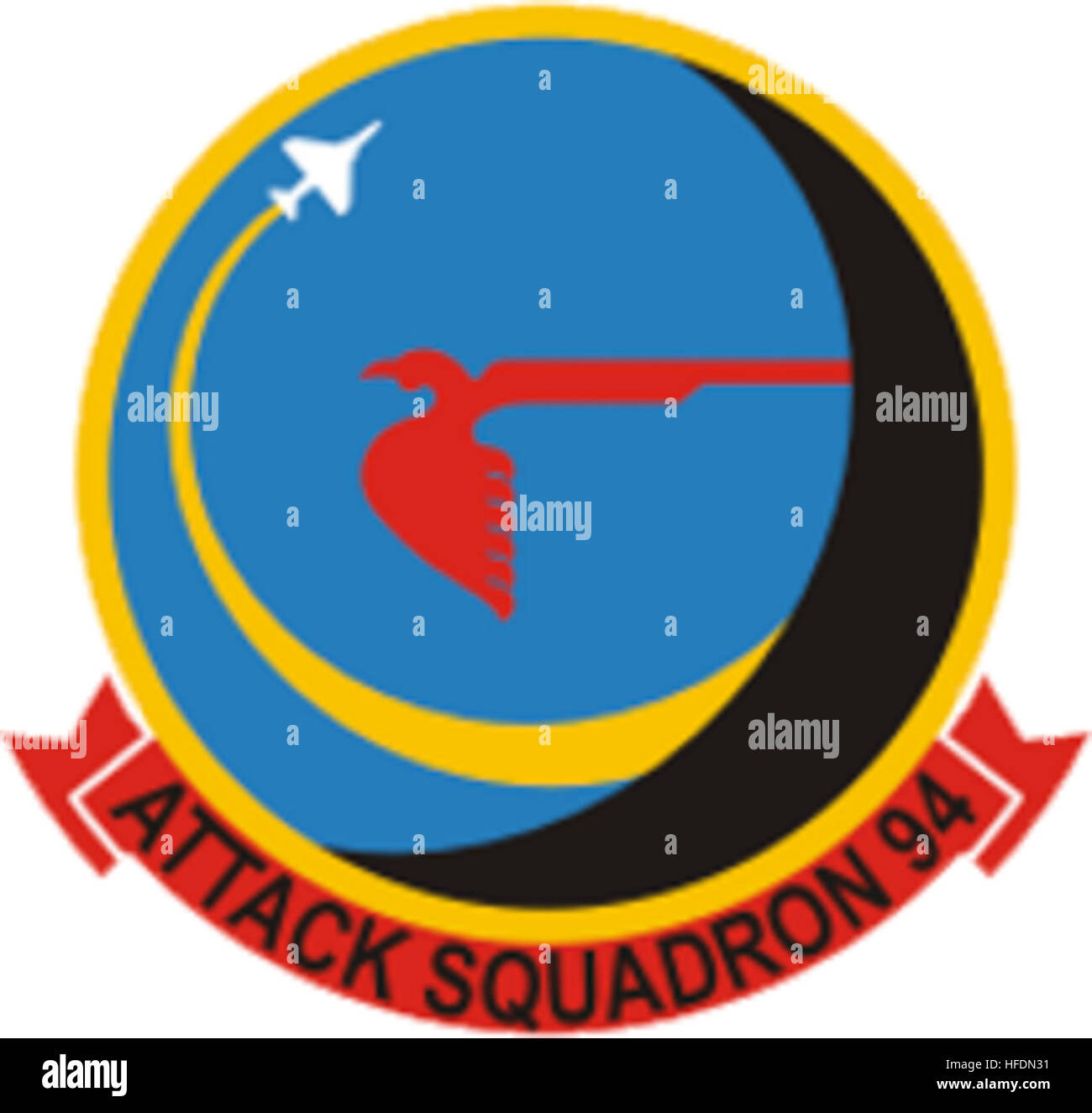 Attack Squadron 94 (US Navy) patch c1968 Stock Photo - Alamy