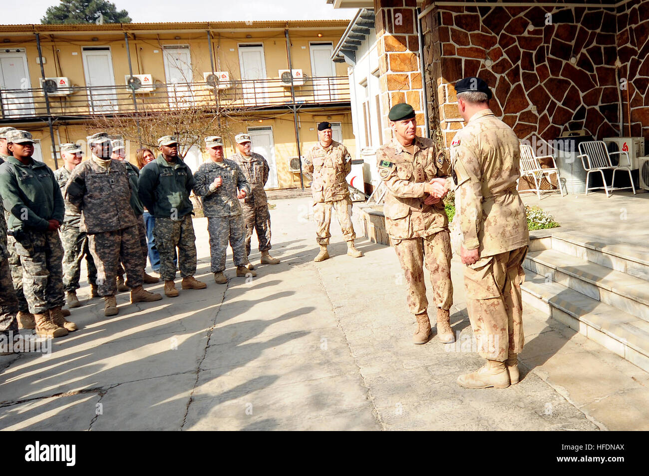 Kabul, Afghanistan (November 30, 2009)- Canadian Maj. Gen. Mike Ward ...