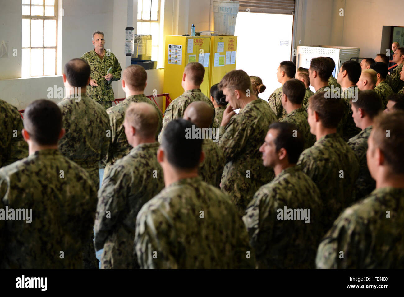 NAVAL SUPPORT ACTIVITY BAHRAIN (Feb. 13, 2014) Cmdr. Keith Dowling ...