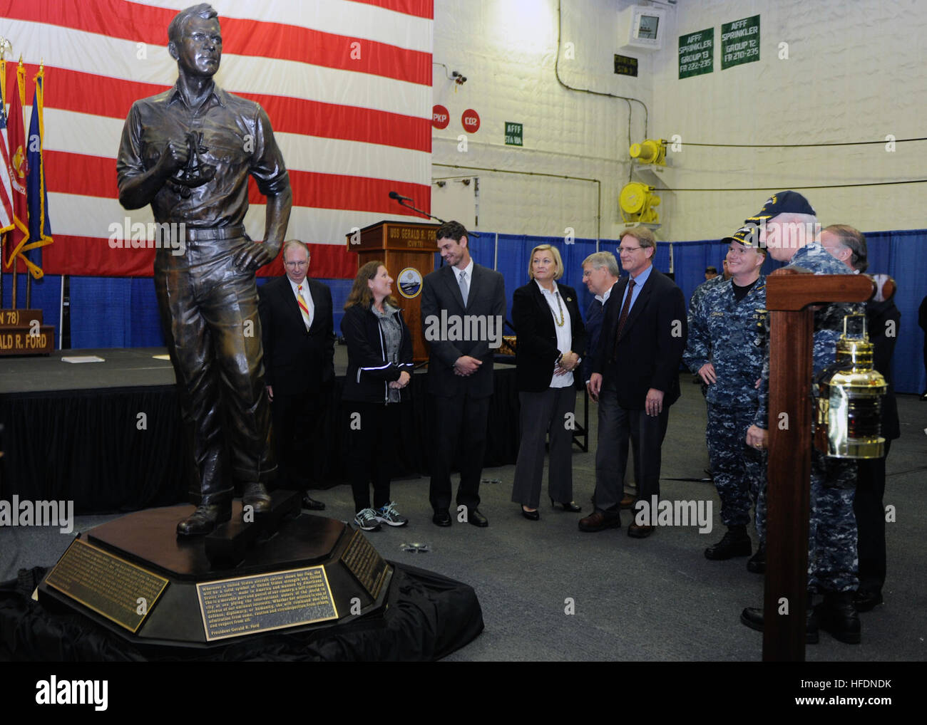 Statue president gerald r hi-res stock photography and images - Alamy
