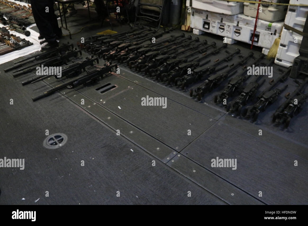 Following a weapons seizure hi-res stock photography and images - Alamy