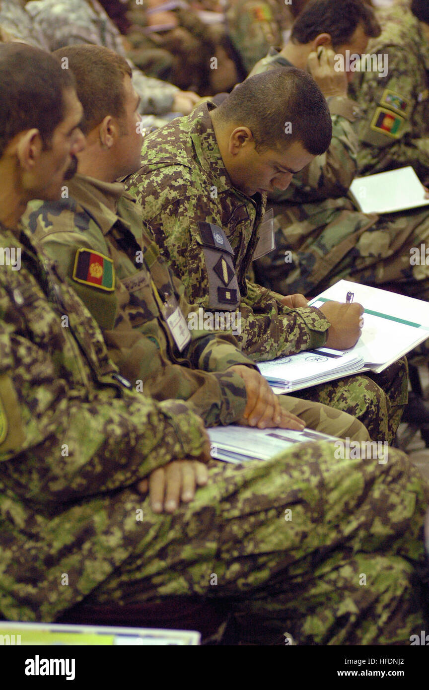 091207-N-3218H-018 (Kabul, Afghanistan) An Afghan National Army Soldier ...