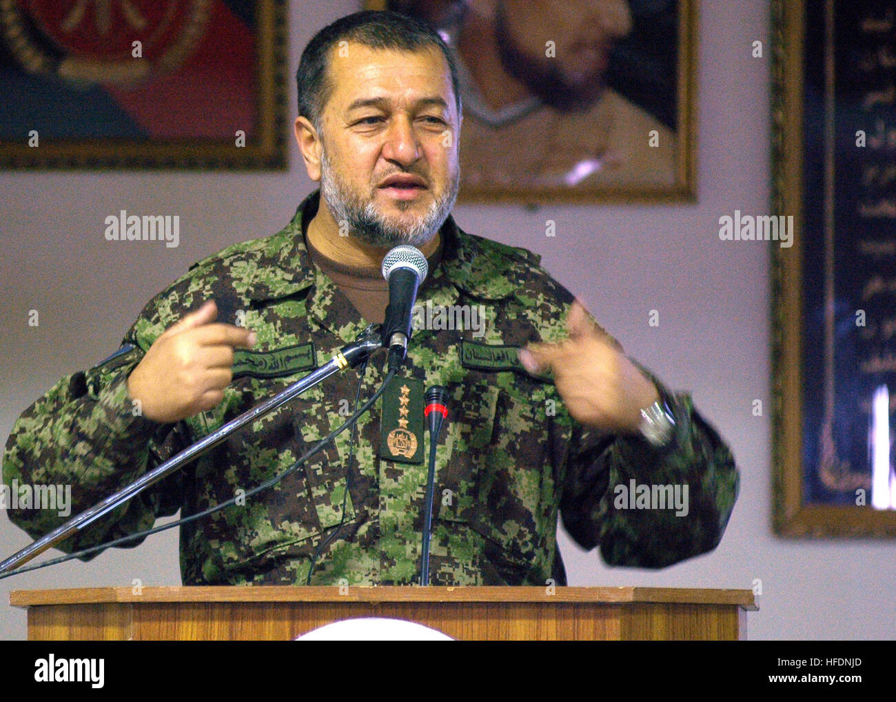 091207-N-3218H-039 (Kabul, Afghanistan) General Bismillah Khan ...