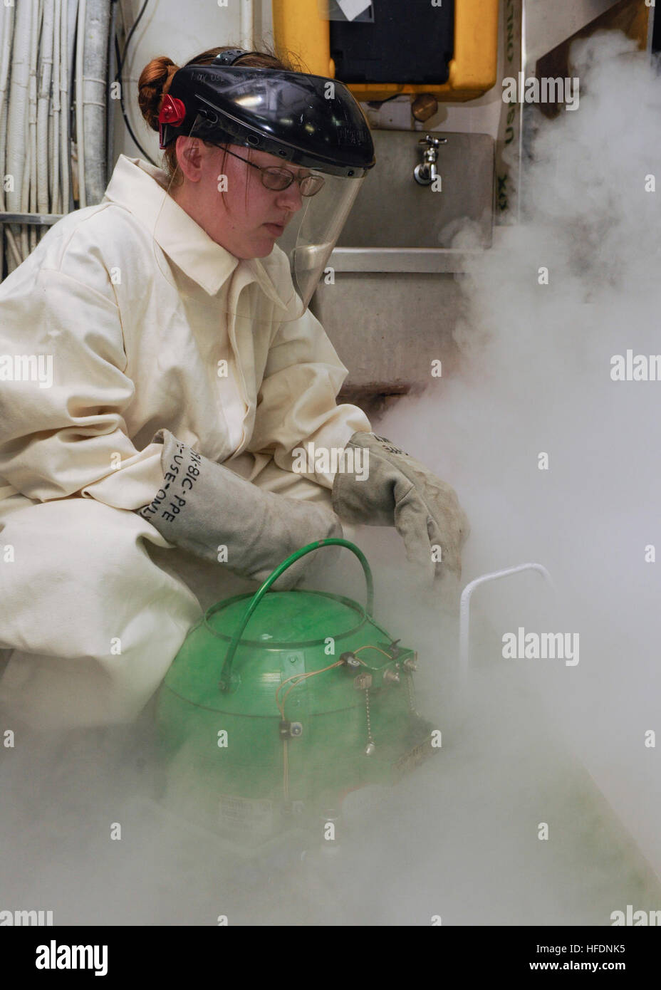 GULF OF OMAN (June 27, 2013) Aircrew Survival Equipmentman 2nd Class ...