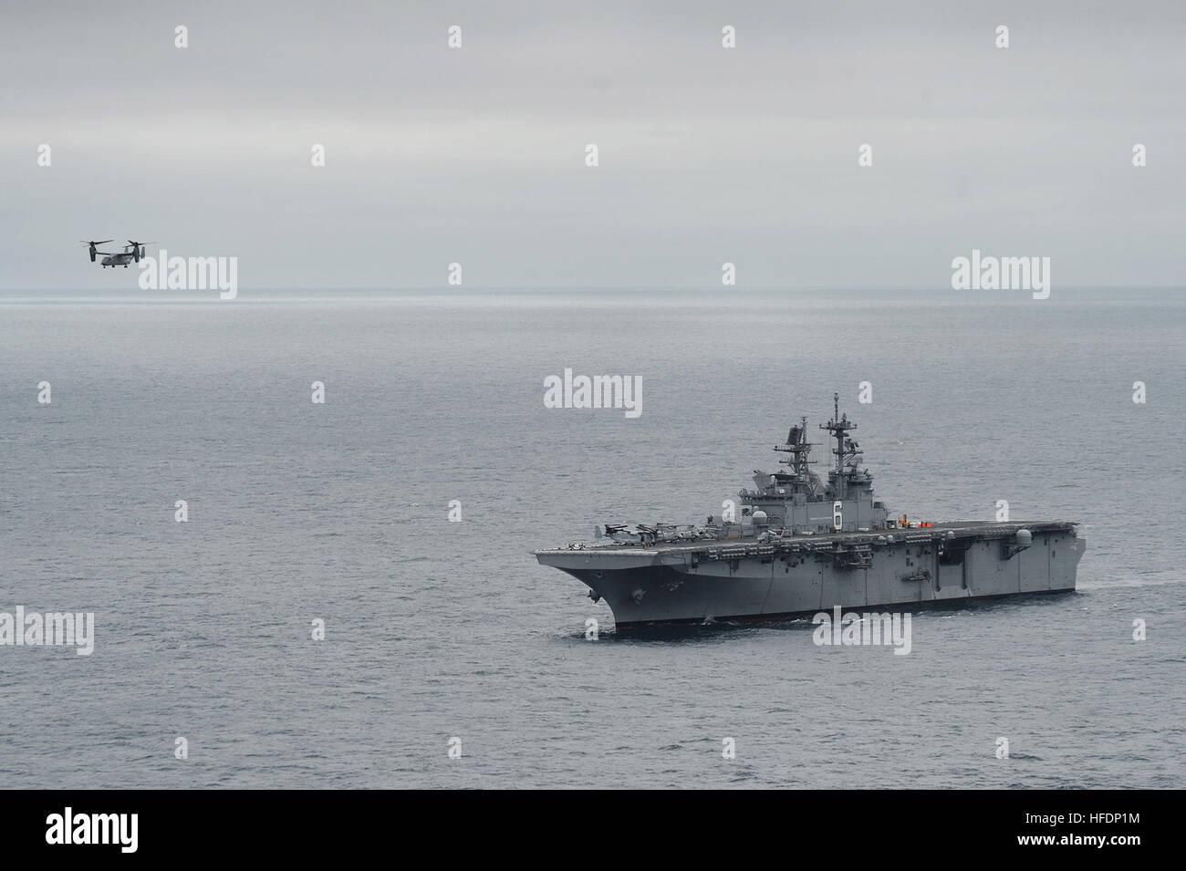 A U.S. Marine Corps MV-22B Osprey tiltrotor aircraft assigned to Marine ...