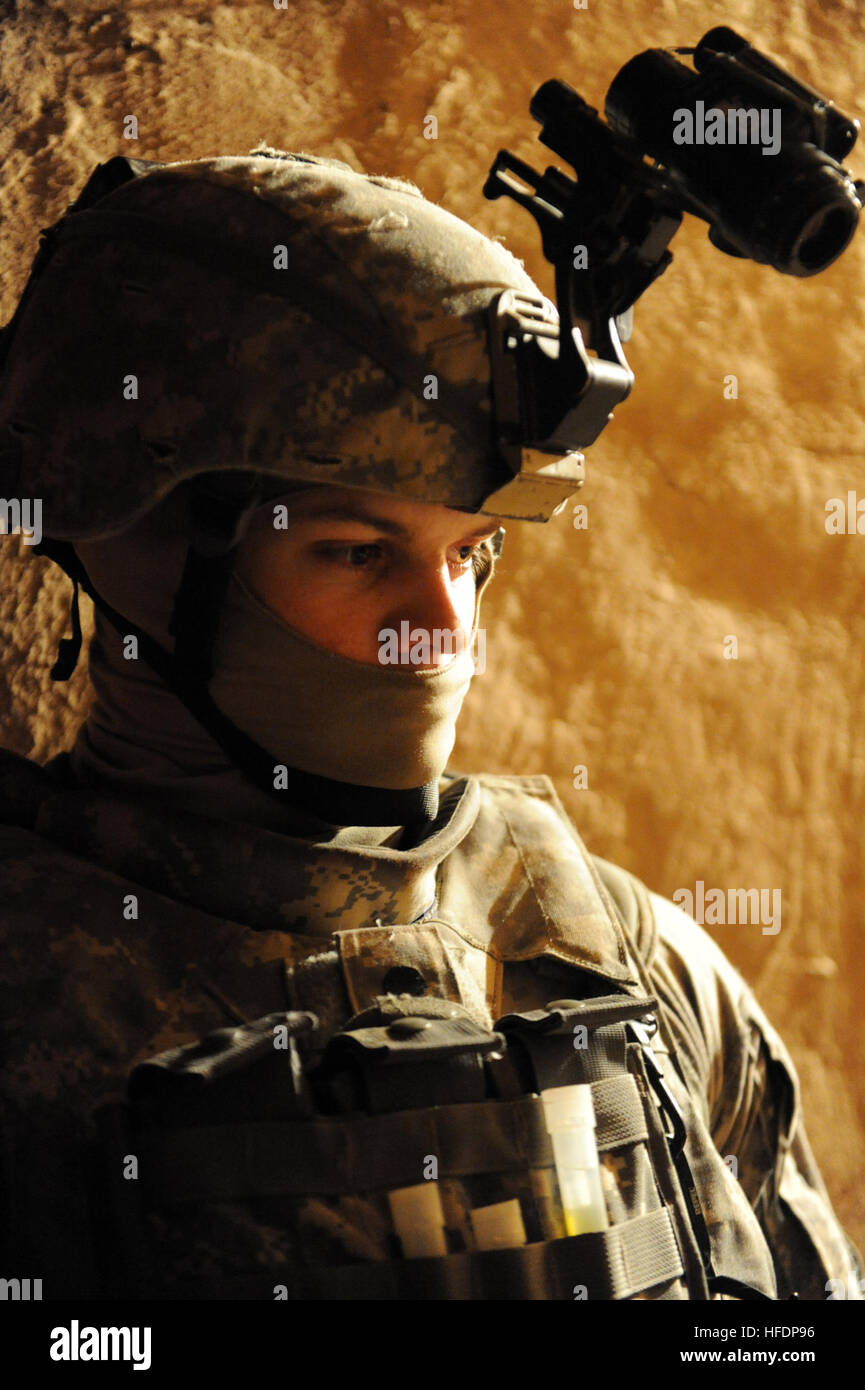 U.S. Army Spc. Ian Murray, Mortar Platoon, Headquarters and ...