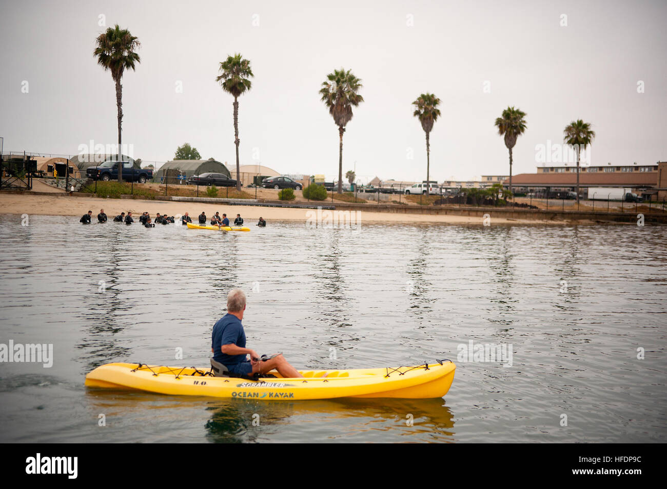 Basic Underwater Demolition/SEAL (BUD/S) students prepare to ...
