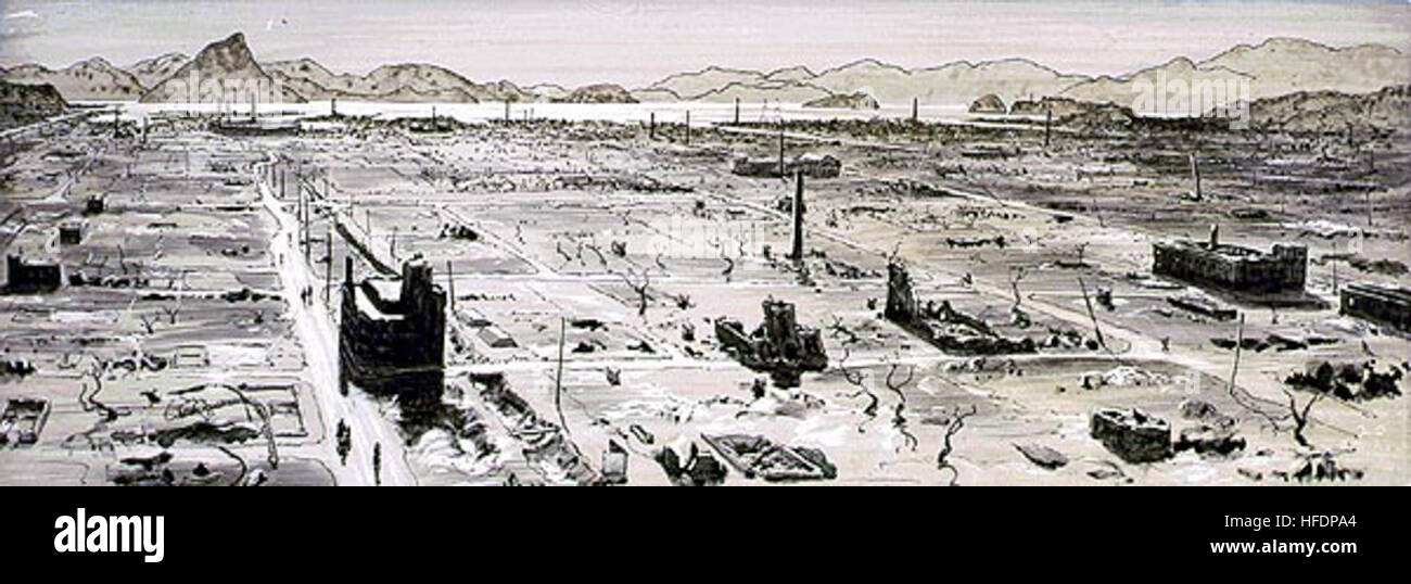 Backus, Hiroshima, 1945 Stock Photo - Alamy