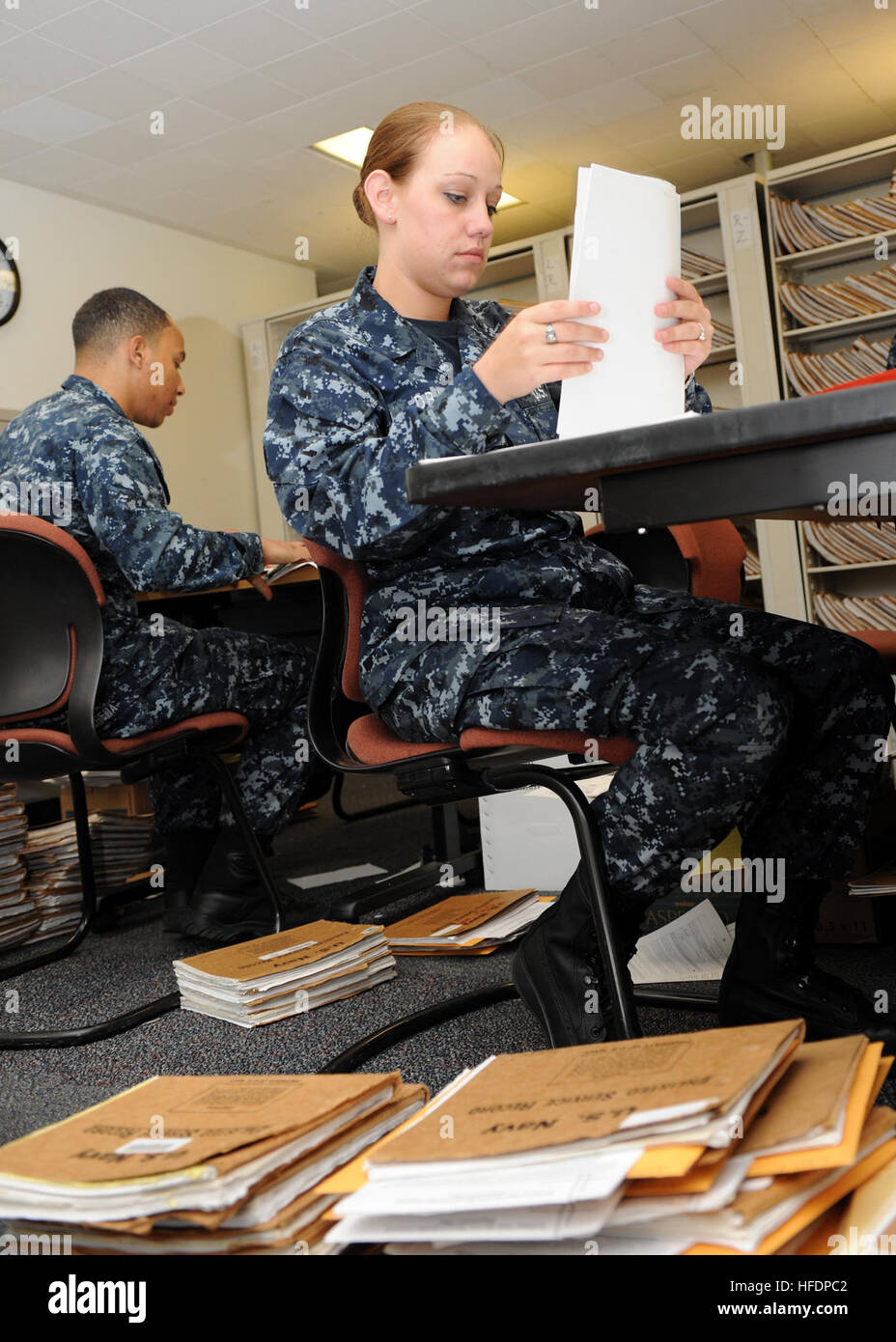 Seaman Alicia Drake assigned to Personnel Support Detachment Balboa ...