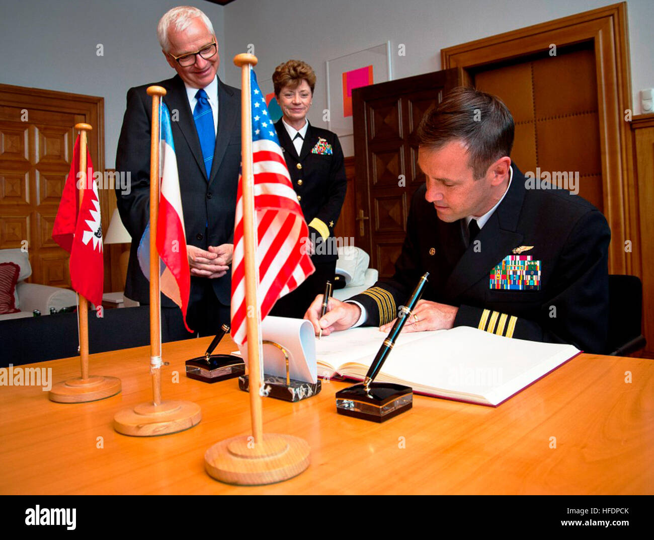 130621-N-ZL691-71: KIEL, Germany (June 21, 2013) – Capt. Craig ...