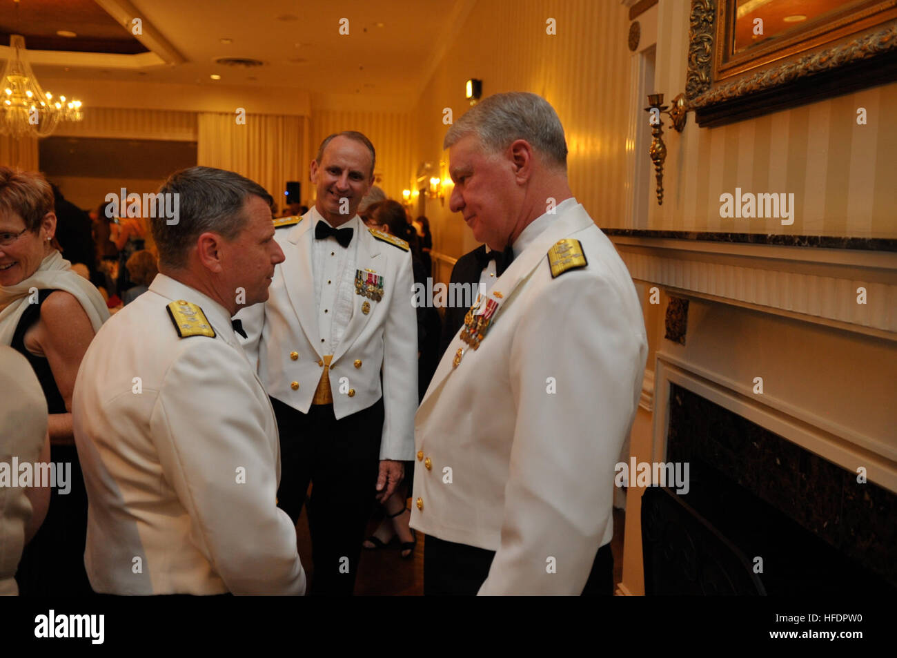 Chief of Naval Operations Adm. Gary Roughead attends the Battle of ...