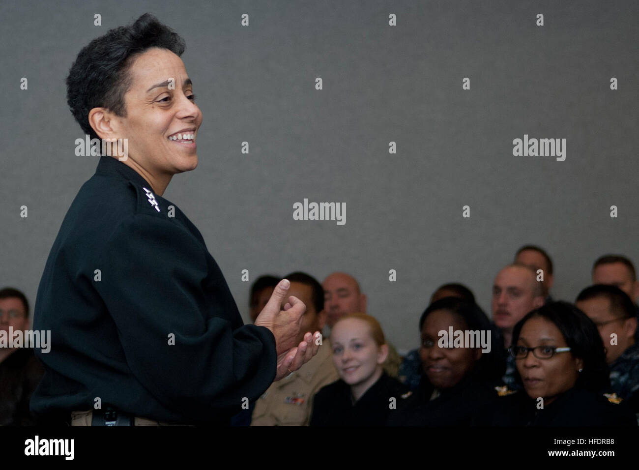 Vice Adm. Michelle Howard, deputy commander of U.S. Fleet Forces ...
