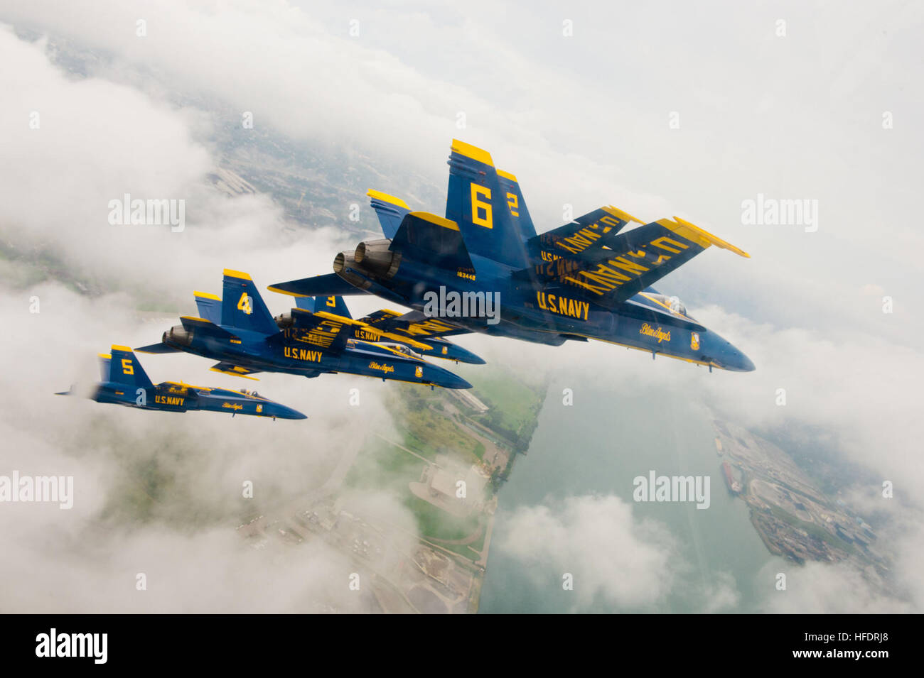 Delta pilots from the U.S. Navy Flight Demonstration Squadron, the Blue ...