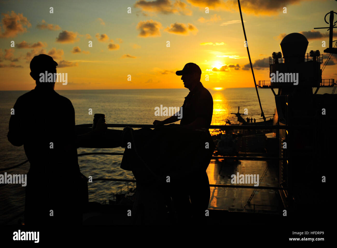 Chief quartermaster aboard uss hi-res stock photography and images - Alamy