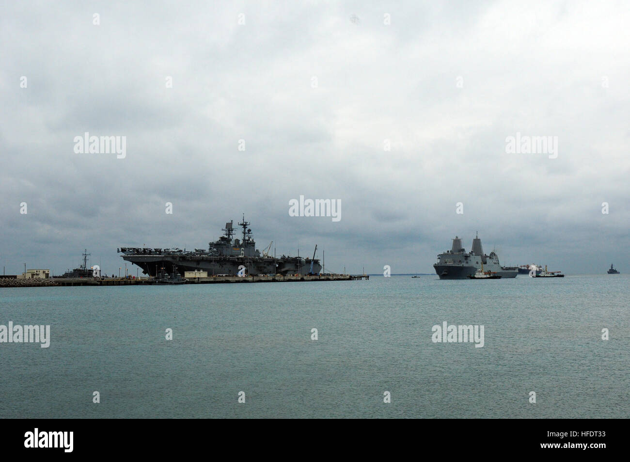 USS Green Bay (LPD 20) joins USS Bonhomme Richard (LHD 6) and USS ...