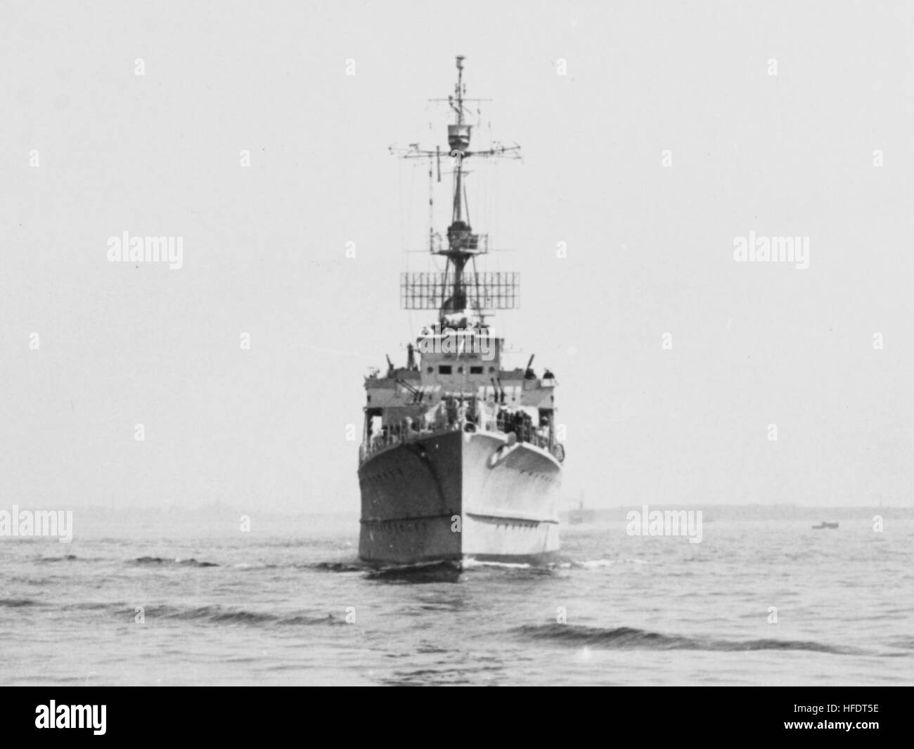 Bow view of German destroyer Z39 on 7 September 1945 Stock Photo - Alamy