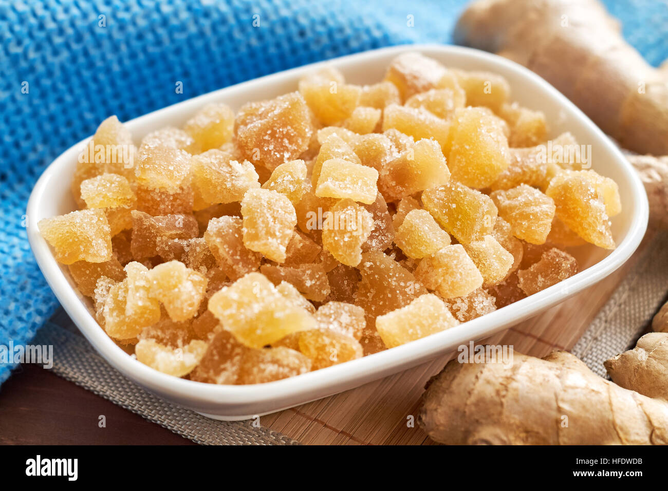 Ginger candied hi-res stock photography and images - Alamy