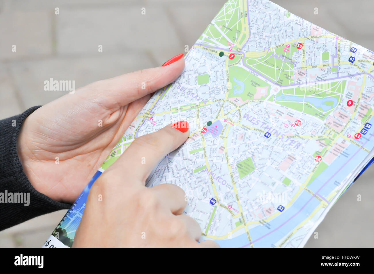 Young map hi-res stock photography and images - Alamy