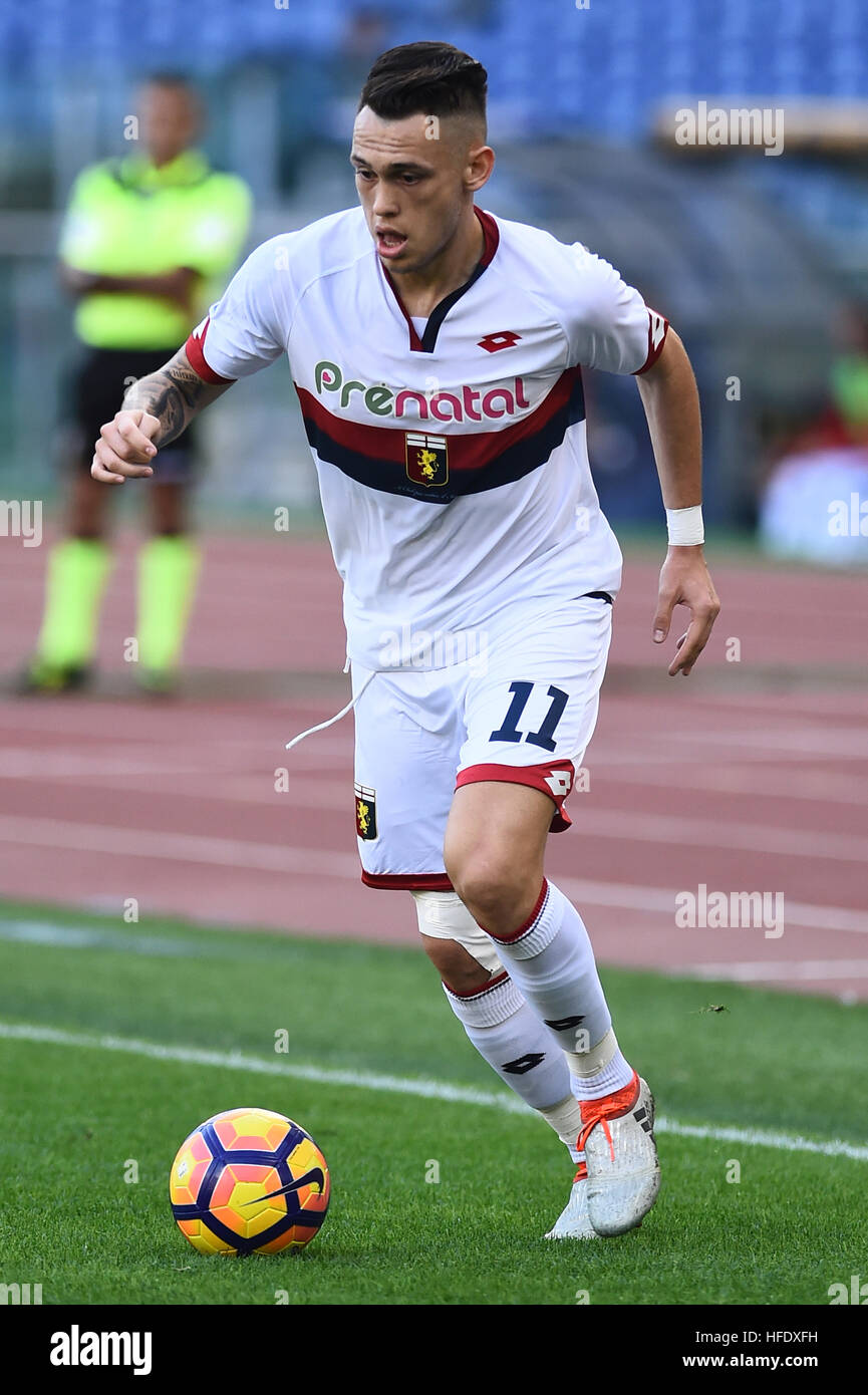 Lucas Orban of Genoa during the Serie A match between SS Lazio and ...