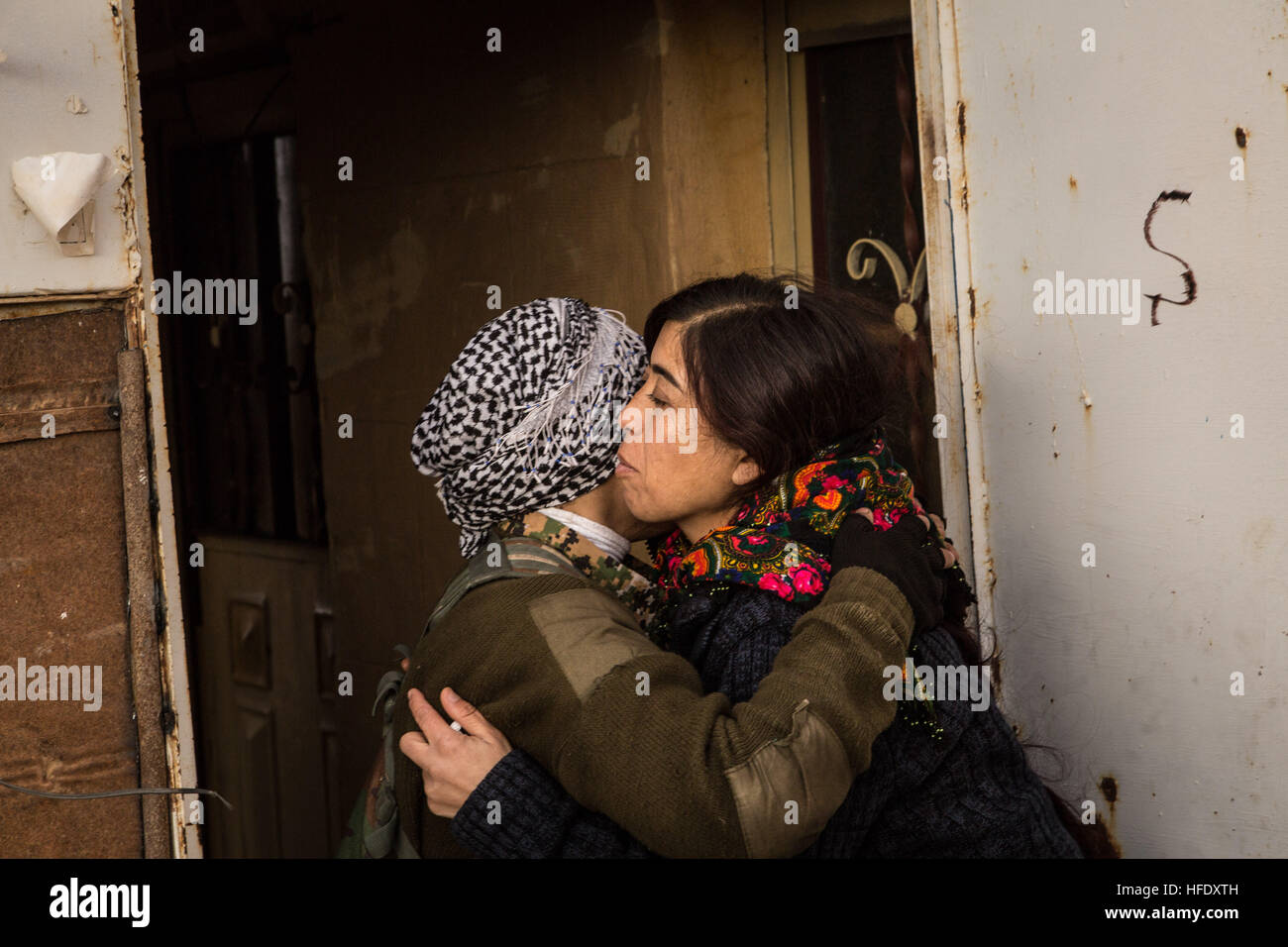 Going to Raqqa - 23/12/2016 - Syria - SYRIA ROJAVA / Portrait of Rojda ...