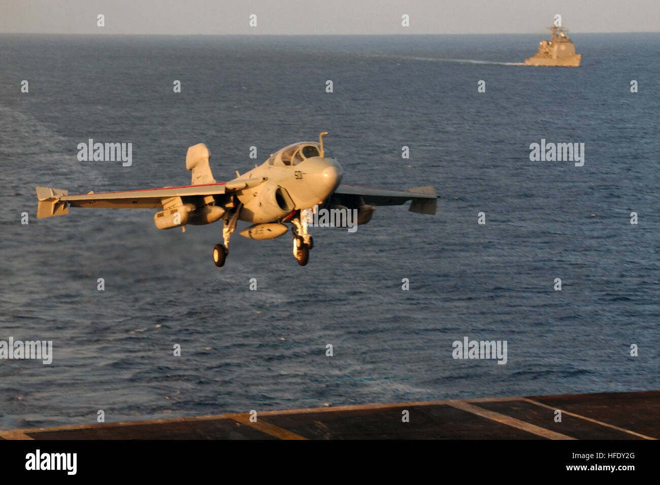 Electronic attack squadron one three zero vaq 130 hi-res stock ...