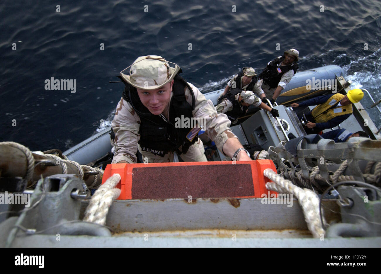 040423-N-5319A-014 At sea aboard USS Bulkeley (DDG 84) Apr. 23, 2004 ...