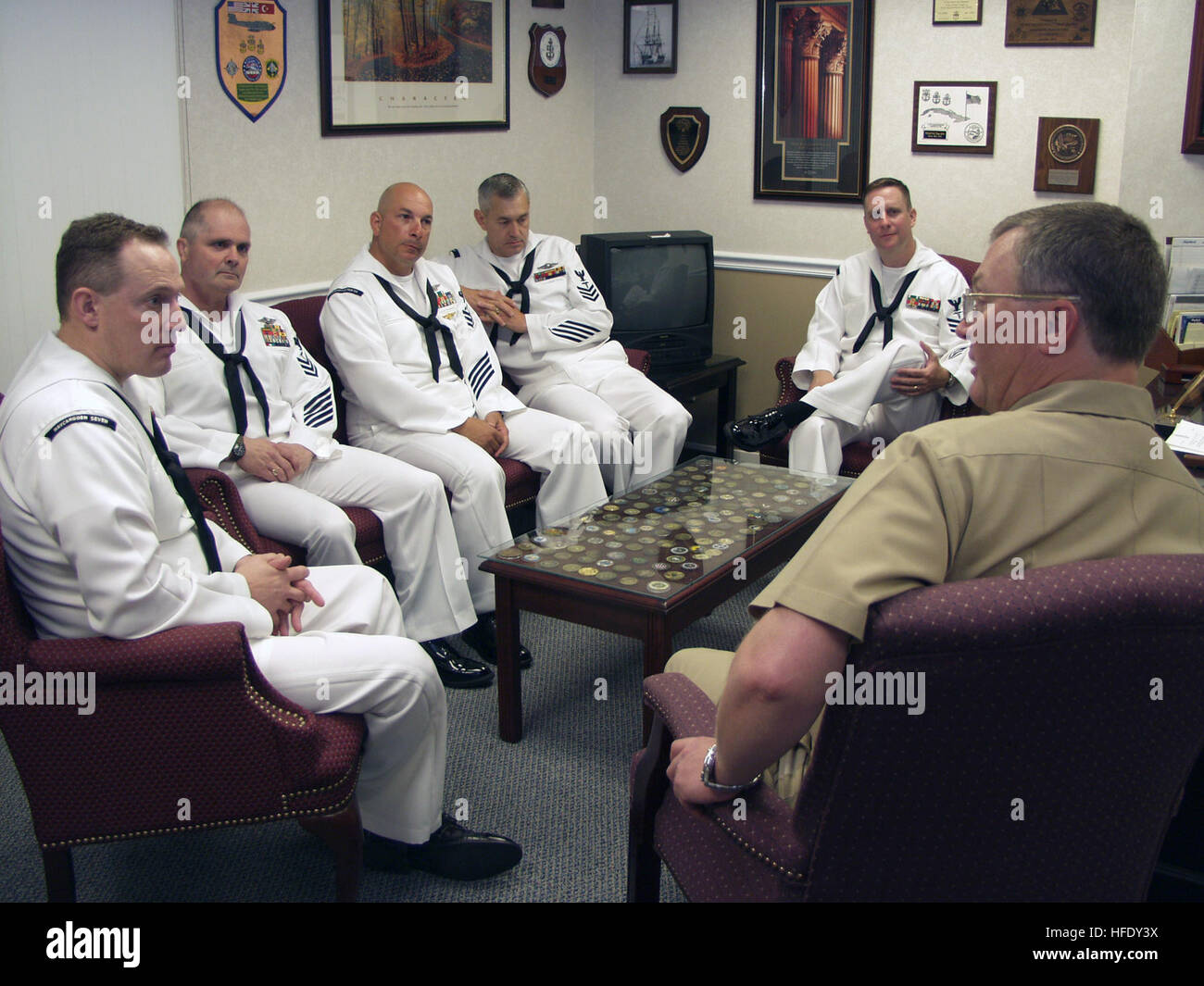 040426-N-5477D-006 New Orleans (Apr. 26, 2004) - Master Chief Thomas W ...