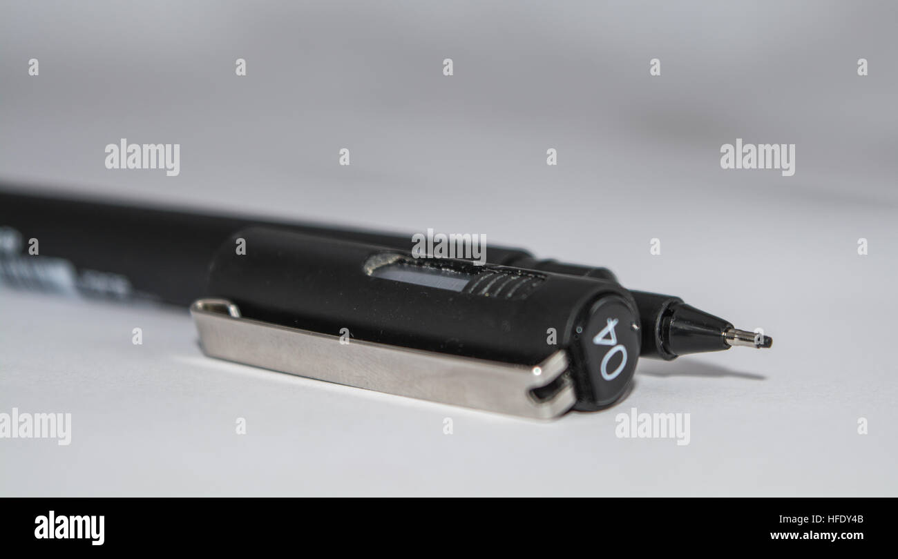 Pigment fineliner isolated hi-res stock photography and images - Alamy