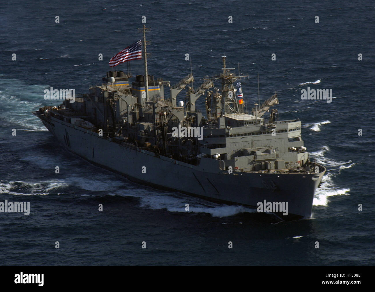 Military Sealift Command Supply-class fast attack support ship USNS ...