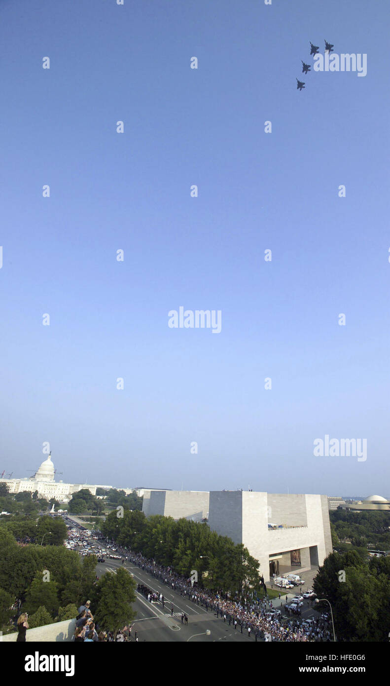 Ronald reagan funeral flyover hi-res stock photography and images - Alamy
