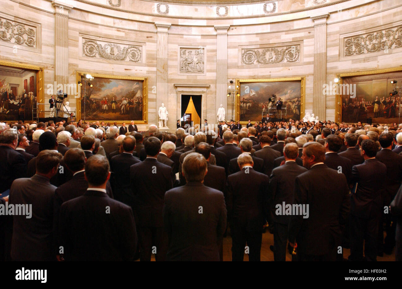 Reagan funeral rotunda hi-res stock photography and images - Alamy