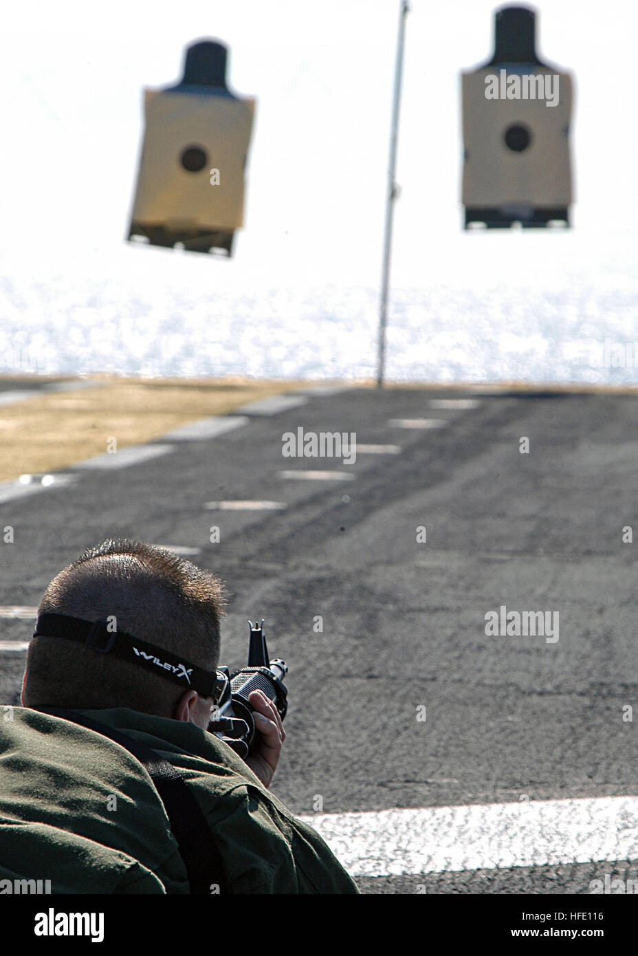 A U.S. Marine assigned to the 24th Marine Expeditionary Unit (MEU ...