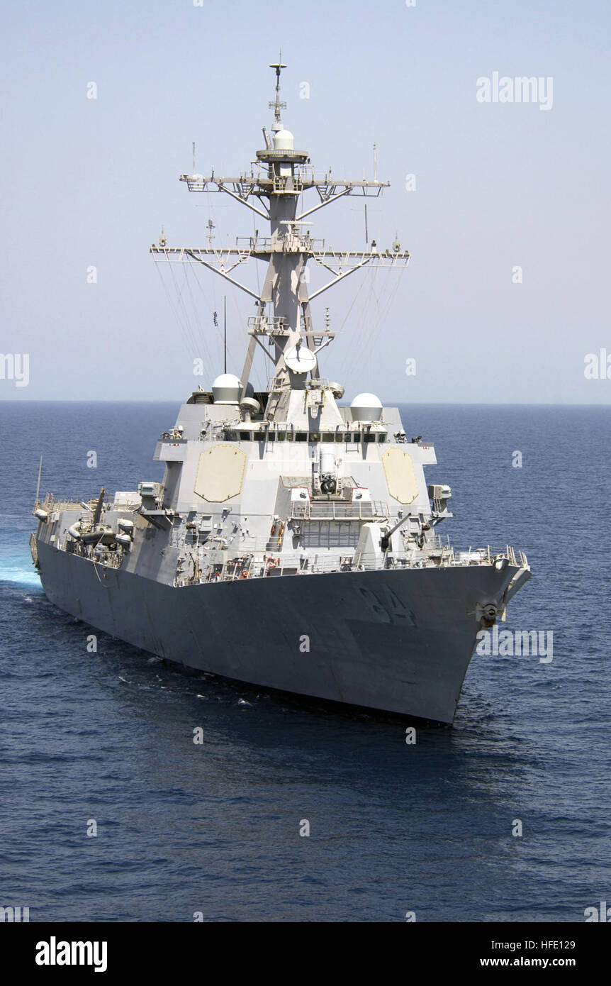 040619-N-5319A-001 Arabian Gulf (June 19, 2004) Ð The guided missile ...